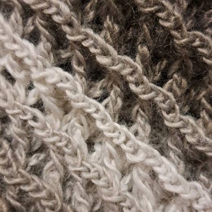 CROCHET PATTERN One Stitch Wonder Stitch Tutorial Make Blanket or Scarf ...