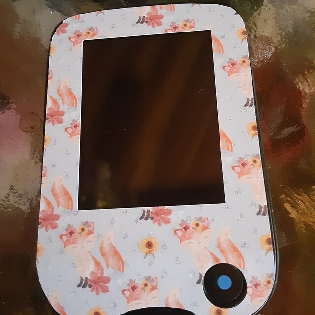 Waterproof stickers for yourdiabetic monitors by PrettyPumpDesigns