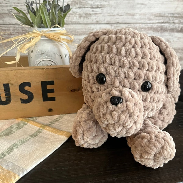 Reggie Pup Snuggler *ENGLISH* PDF Crochet Pattern Amigurumi Handmade ...