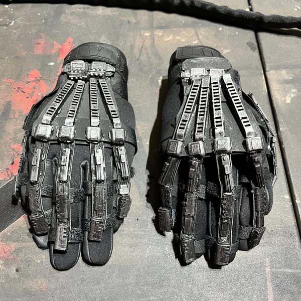 LED Strobing Lights Cosplay Cyberpunk Cyborg Costume Arm. - Etsy