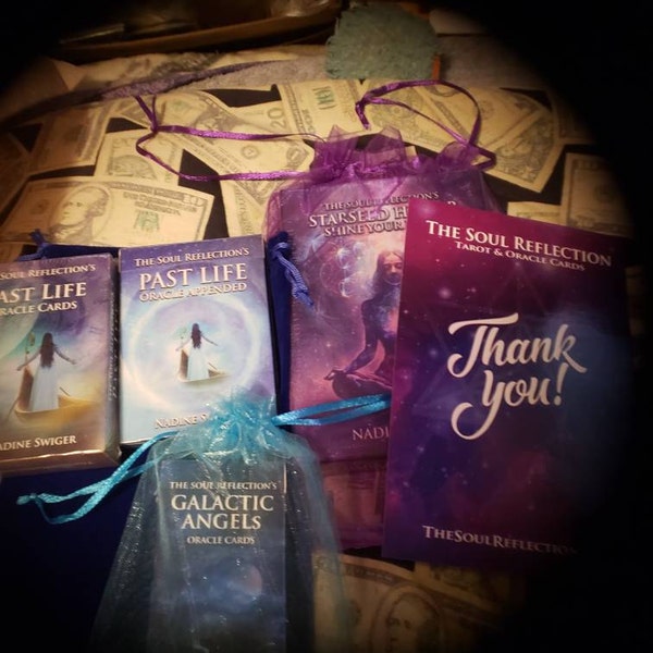 Galactic Angels Oracle Cards - Mini Deck - Etsy