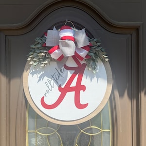 Ohio State Door Hanger Ohio State Buckeyes Ohio State Wreath the Ohio ...