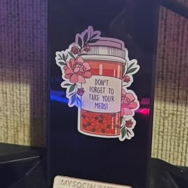 ADHD Sticker, Running Late, ADHD Planner, ADHD Gift Idea, Funny Adhd ...