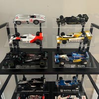 1:18 Scale Model, 3 Tier, Angled Desktop Display Stand Suits Formula 1 ...