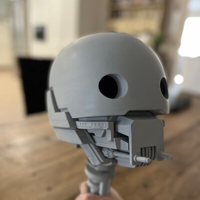 Spacebobs Security Droid Inspired Head/stand Printable Fan Art Files ...