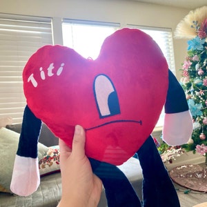 Personalized Bad Bunny Heart Un Verano Sin Ti Corazon Benito - Etsy