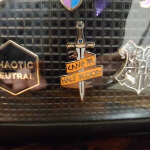 Enamel Pin Percy Jackson Inspired - Etsy