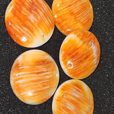 Natural Spiny Oyster Shell Wing Shape 25x52mm - Etsy