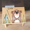 Kids Step Stool, Bear Step Stool, Wildlife Step Stool, Kids Foot Stool ...