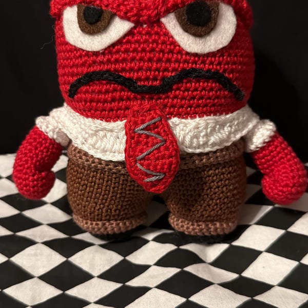 Crochet Amigurumi Anger Downloadable PDF Pattern - Etsy