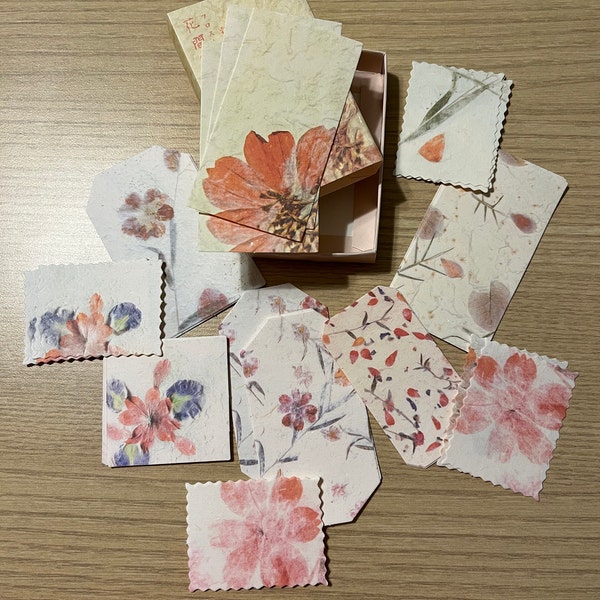 Die-cut Japanese School Girl Sticker Sheets, Translucent Hand-drawn ...