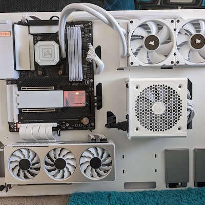 Wall Computer, Computer Wall Mount, Space Case, Open Case, Full ATX ...