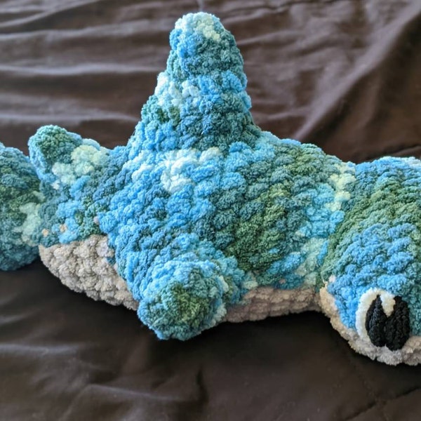 Hamilton the Great Hammerhead Shark Amigurumi Pattern, Crochet ...