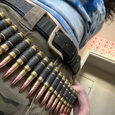 Bullet Belt,punk Belt,gothic Belt,heavy Metal Bullet Belt,punk Fashion ...