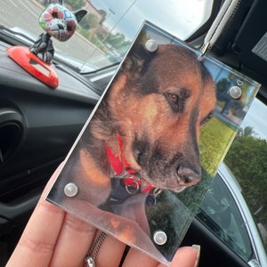 Hanging Car Photo Frames Rearview Mirror Hanging Accessory - Etsy