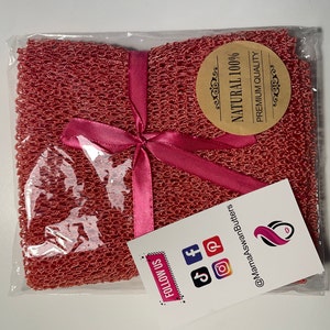 Sapo Sponge African Mesh Washcloth Ghana Sponge African Net Sponge Body ...