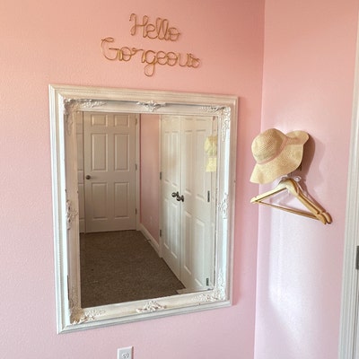 Hello Gorgeous Sign, Wire Art Wall Decor, Wire Signs, Spa Decor, Salon ...