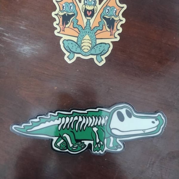King Gizzard and the Lizard Wizard Skeleton Gator Flag 56“ X 34 1/2“ - Etsy