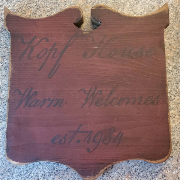 Hand Painted Colonial Style Tavern Sign - Etsy