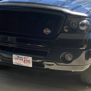 Custom usa square type number plates keychain any car model | Etsy