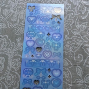 Kawaii Kpop Toploader Deco Stickers Rose Frame Stickers - Etsy