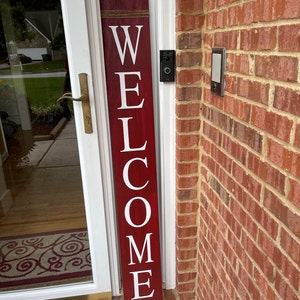 Front Porch Welcome Sign 5 Foot Welcome Sign 4 Foot - Etsy