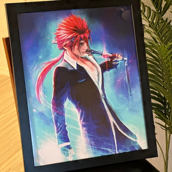 Reno Final Fantasy VII Remake - Limited Edition Fine Art Print - Etsy