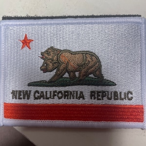 Fallout Inspired NCR Style Patch With 2.5x3.5 Hook and Loop Backing - Etsy