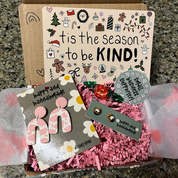 Cow Print Hoops / Cow Girl Earrings / Southwestern Jewelry / Black and ...