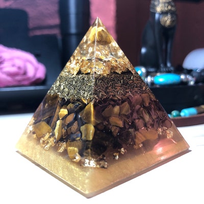 Orgonite Pyramid Orgone Device Energy Generator EMF - Etsy