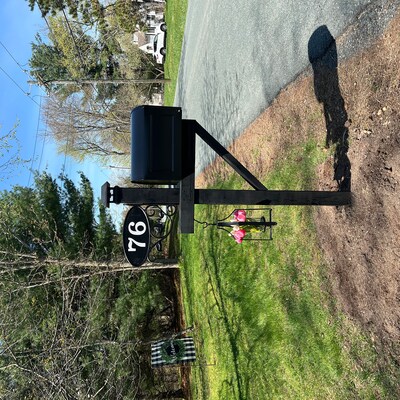 Camp/rv Sign With Flag Holder and Solar Light 48 - Etsy