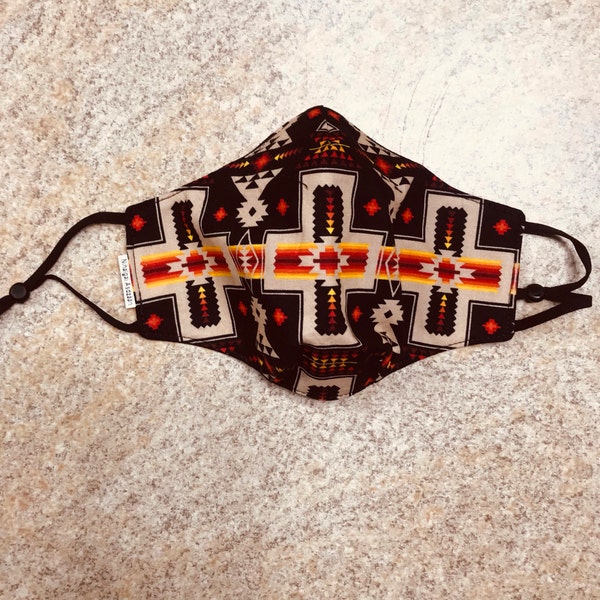 Metallic Floral Scarf Navajo Flower Scarf grandma Scarf saani Diné ...