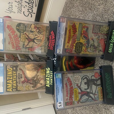 Clear Acrylic Easel Cases Slabs Magazines Comics - Etsy