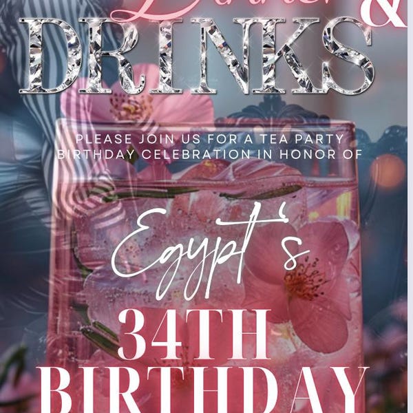 13th Birthday Invitation, Animated 13th Party Invite, 13th Invite ...