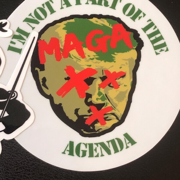 Sticker Pixelated Green Day Set of 3 Woodstock Dookie Glossy 2.5" Two ...