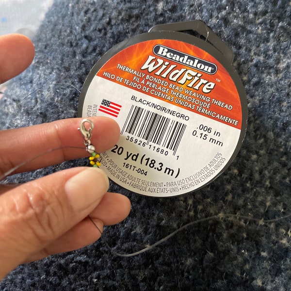 FREE Shipping Beadalon Wildfire Beading Thread .006in+.008in. 20YD-50YD ...