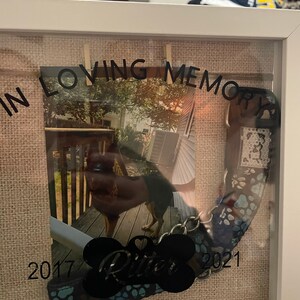In Loving Memory Shadow Box - Etsy