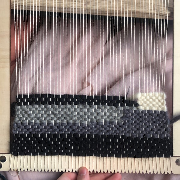 Weaving Loom Kit. Large Lap Loom. Learn to Frame Weave, Tapestry ...