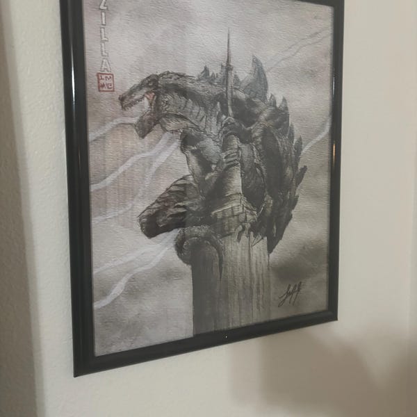 Godzilla GMK Prints - Etsy