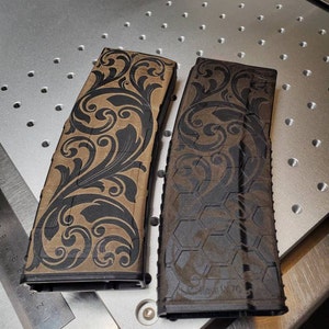 Custom AR-15 Firearms Scroll Work Laser Engraving Design | Intricate ...
