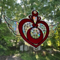 Rainbow Sailor Moon Window Cling Suncatcher, Window Decal, Sticker ...