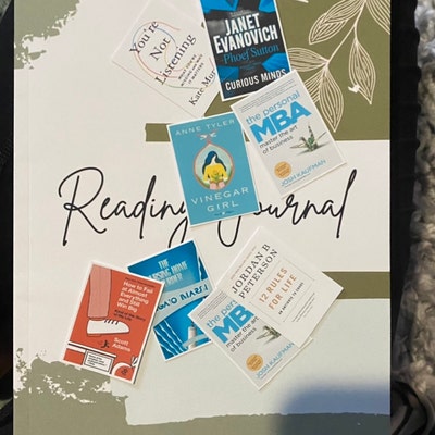 Digital Reading Journal Reading Digital Planner Digital - Etsy