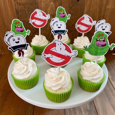 Ghostbusters Toppers Instant Download , Ghostbusters Cupcakes Toppers ...