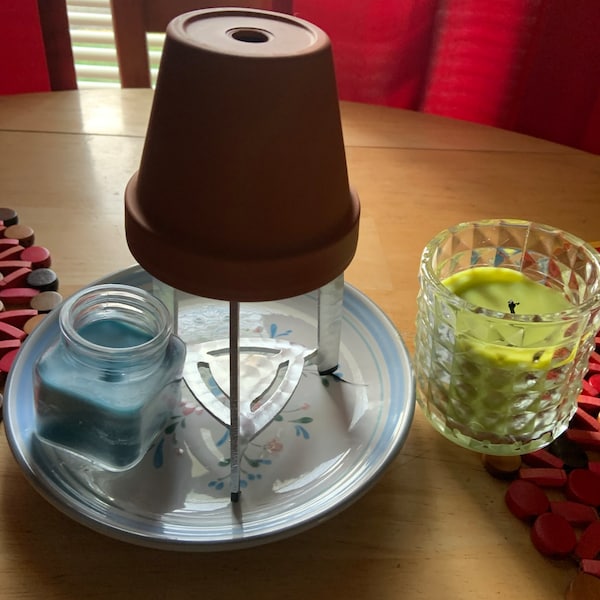 6 Inch Flower Pot Heater. Ready to Place One or More Candles Under It ...