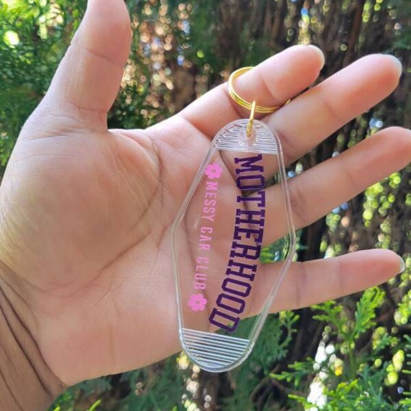 Positive Thoughts Motel Keychain SVG Bundle: Retro Designs (digital ...