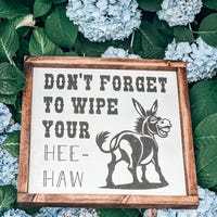 Funny Cartoon Donkey From Behind. Svg Png Eps Dxf Cut Files. - Etsy Canada