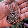 Beautiful Onex Pendant Copper Pendant. Wire Wrapped Pendant. Handmade ...