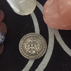 Baphomet Coin - Etsy