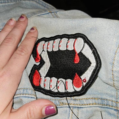 Black & White Deaths Head Moth Patch, Handmade - Etsy