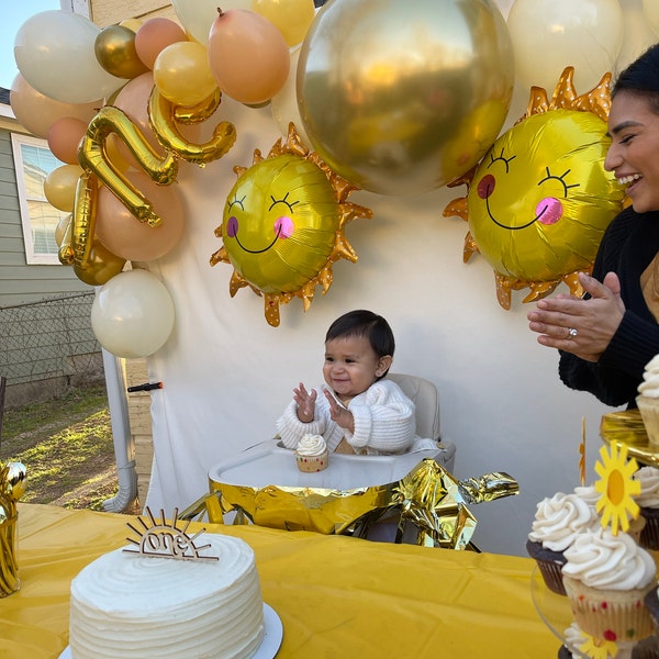 Sun Cake Topper Sunshine Cake Topper Sunshine Cake Smash 1st Birthday ...